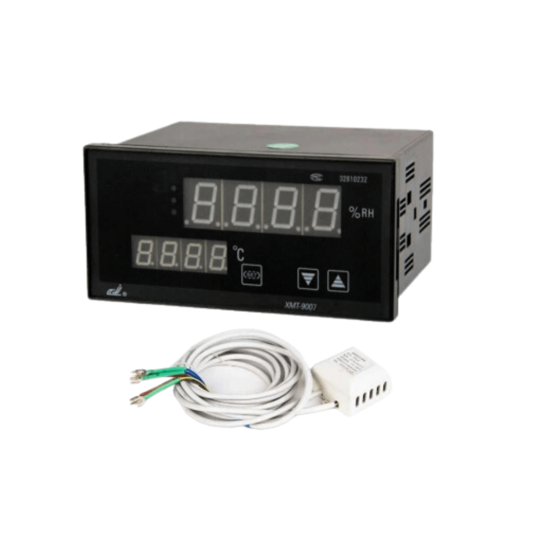 CONTROLADOR DIGITAL DE TEMPERATURA E UMIDADE COM SENSOR XMT-9007-8 - Loja ADD-THERM